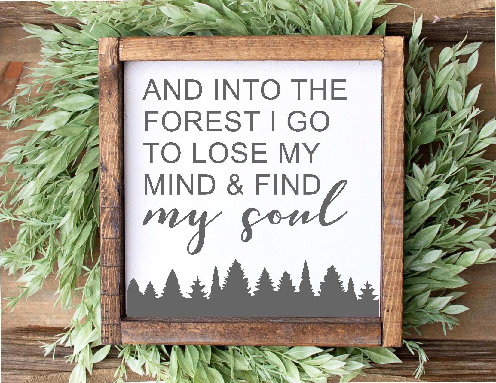 Forest SVG Wild SVG Nature Quote SVG Mountains Adventure - Etsy