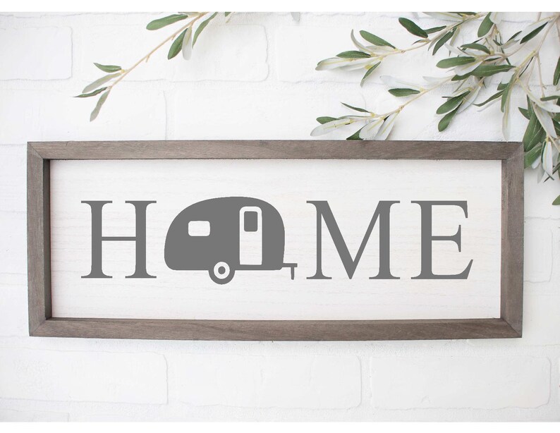 RV Camper Sign SVG Rolling Estate RV Camper Home Welcome - Etsy Canada