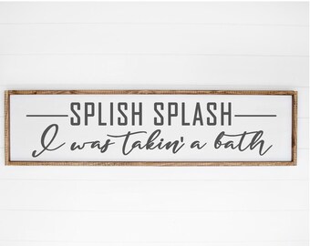 Splish Splash I Was - Etsy