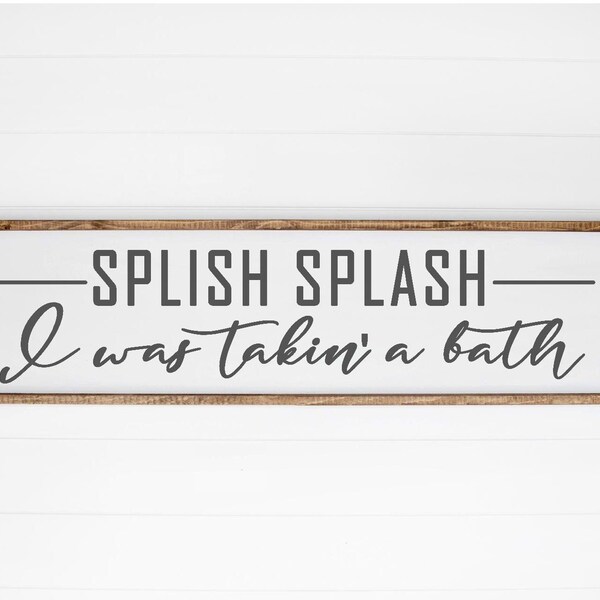 Splish Splash I Was - Etsy