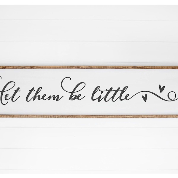Let Them Be Little - Etsy