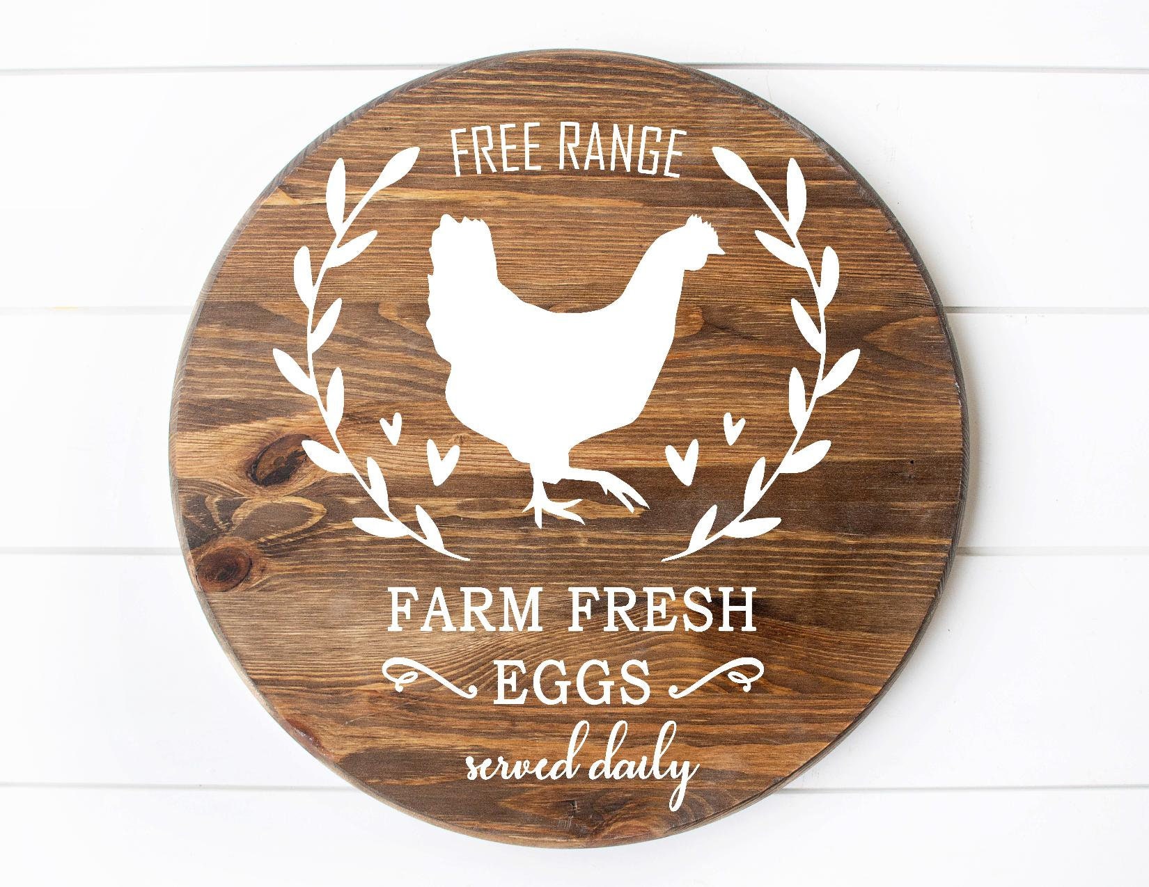 Farm Fresh SVG Chicken Sign SVG Fresh Eggs SVG Farm Life | Etsy