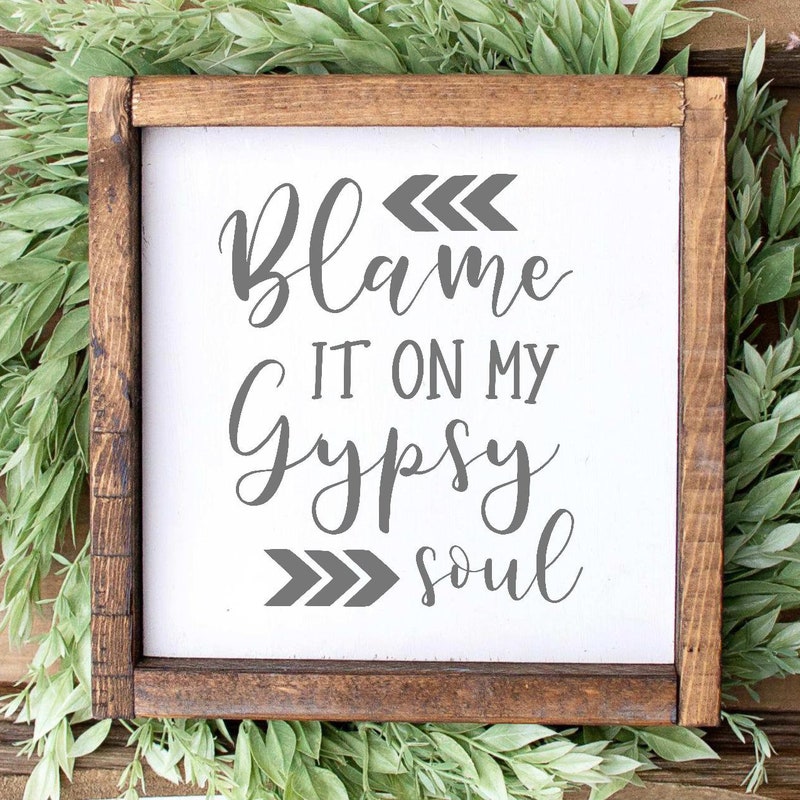Gypsy Soul Svg - Etsy