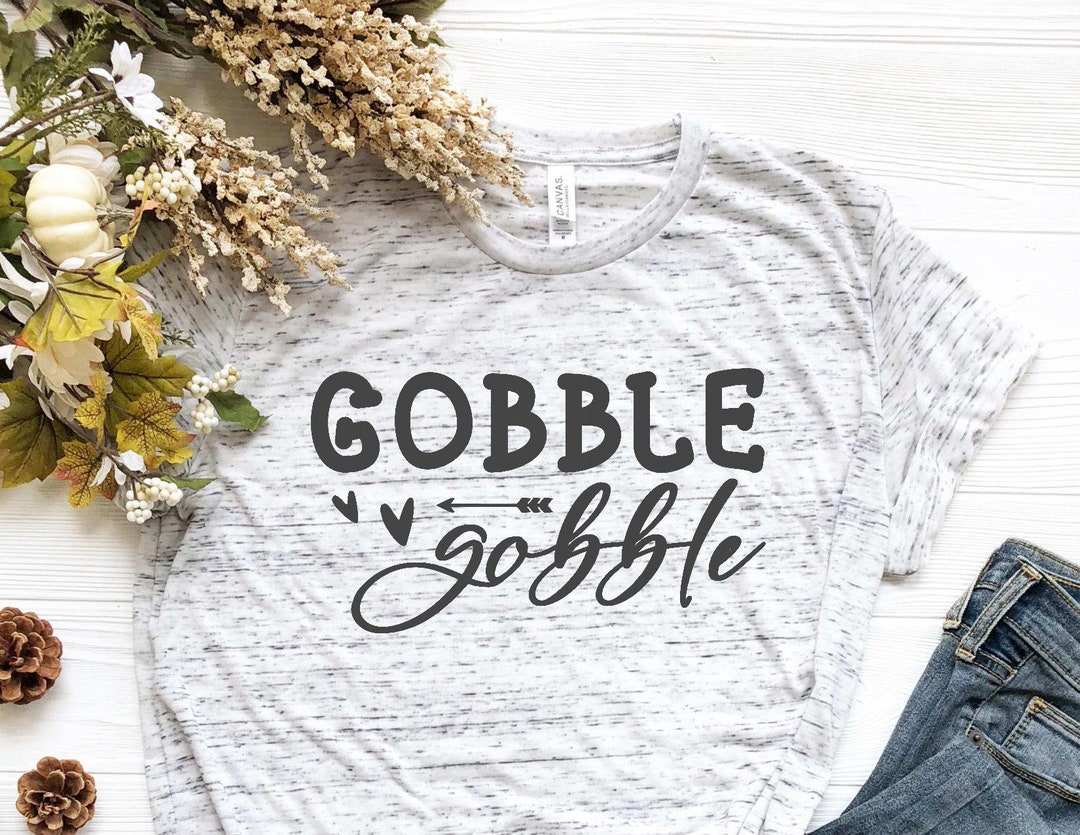 Gobble Gobble SVG, Thanksgiving SVG, Turkey SVG, Halloween, Fall ...