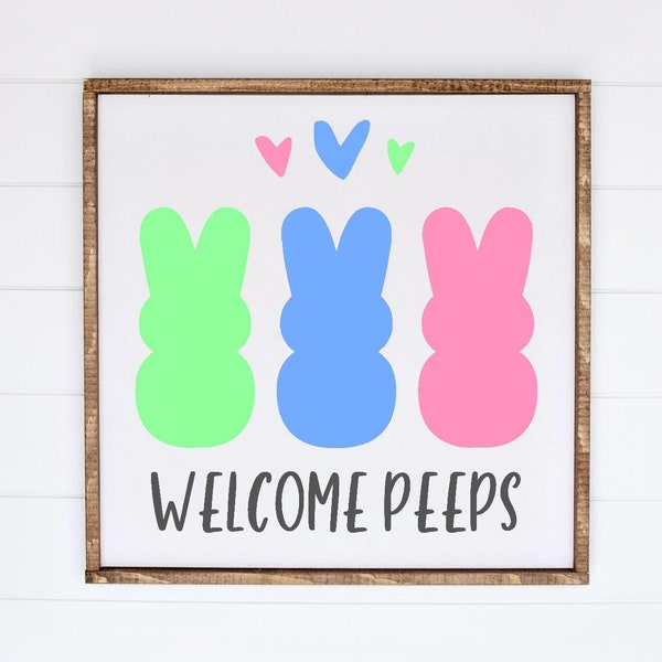 Welcome Peeps Svg - Etsy