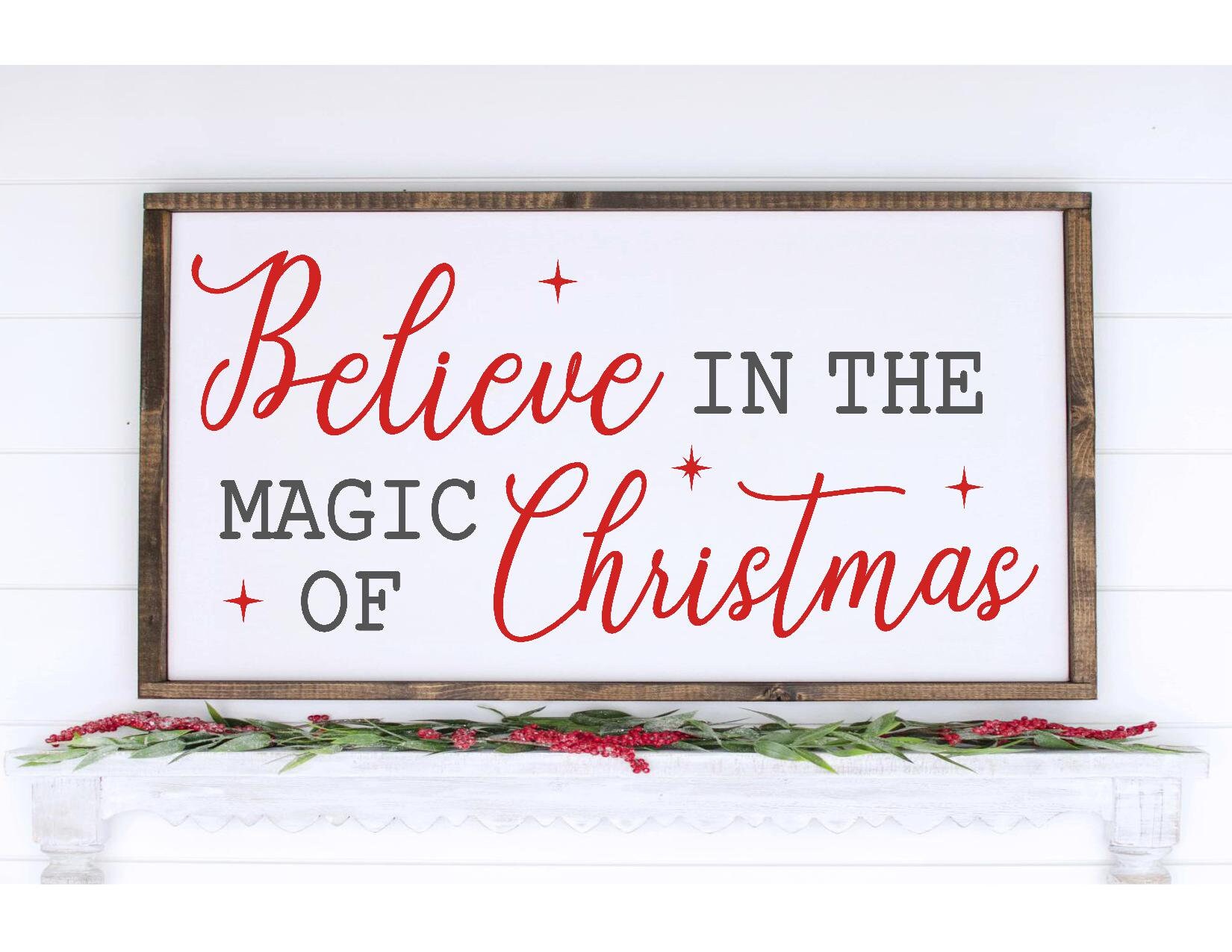 Christmas Sign SVG Home Decor Sign SVG Holiday SVG Family | Etsy