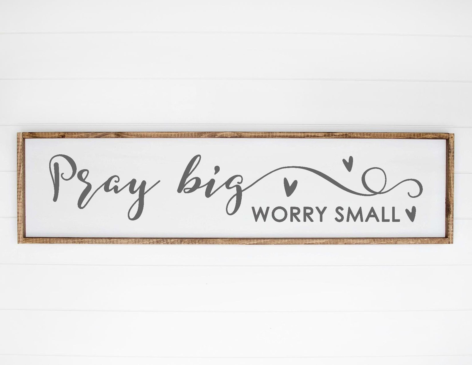 Pray Big Worry Small SVG Blessed SVG Inspirational Quote - Etsy