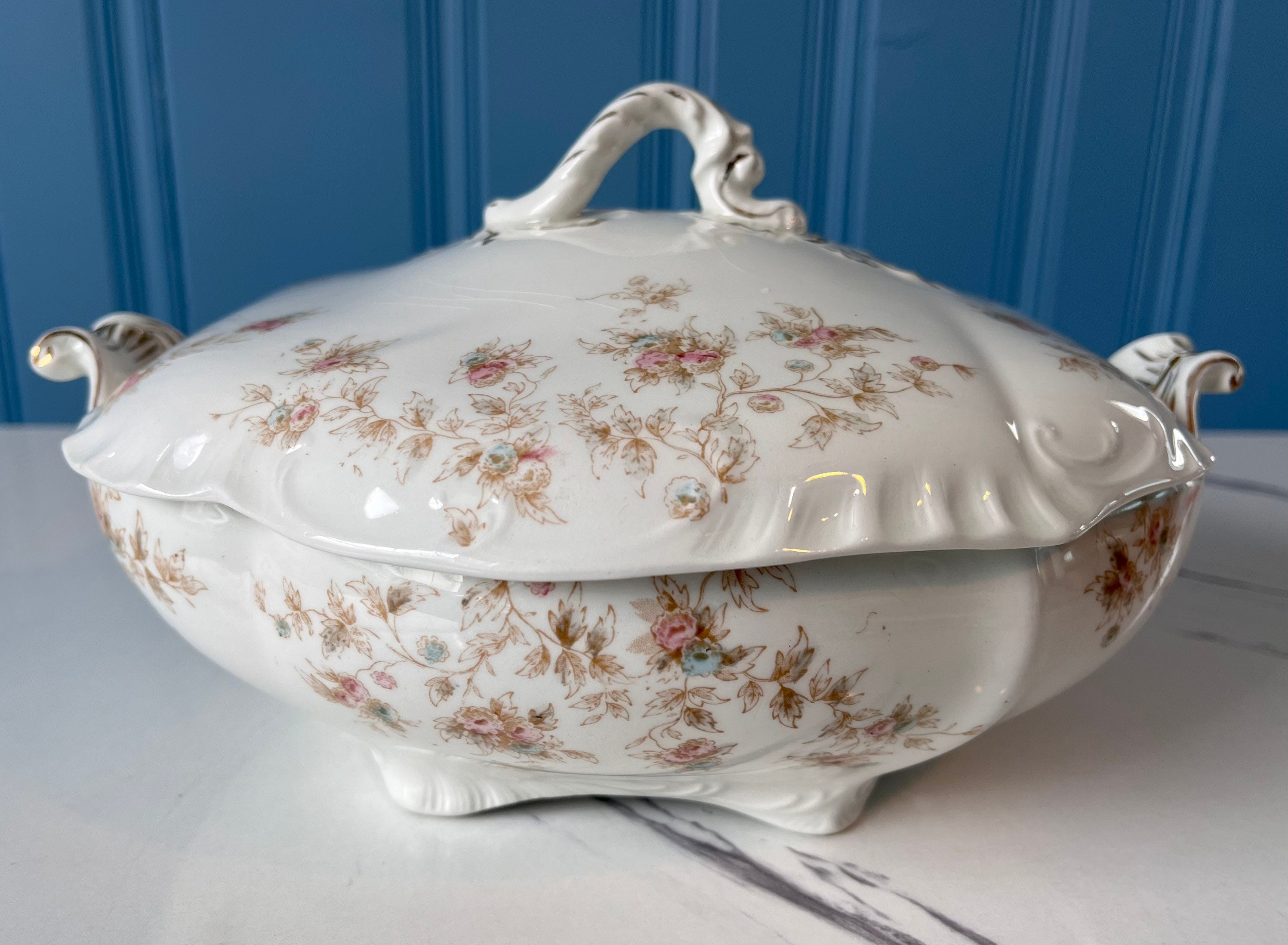 ANTIQUE Royal Semi Porcelain Johnson Bros China Covered - Etsy