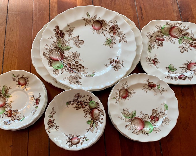 VINTAGE | Johnson Brothers Harvest Time | Various Dinnerware | Made in ...