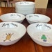 VINTAGE | Merry Brite Merry Christmas Dinnerware Set | 50 Pieces | 12 ...