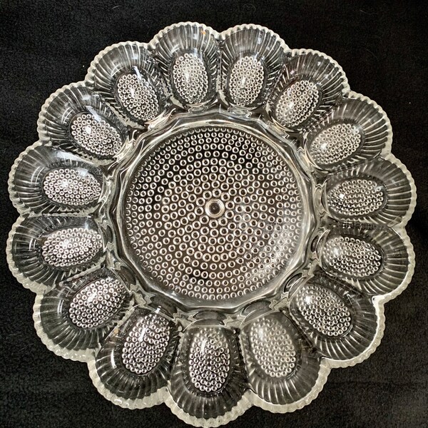 Glass Egg Plate - Etsy