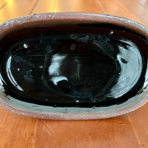 ANTIQUE | Jackfield Pottery Cow Bull Creamer | Glossy Black Glaze ...