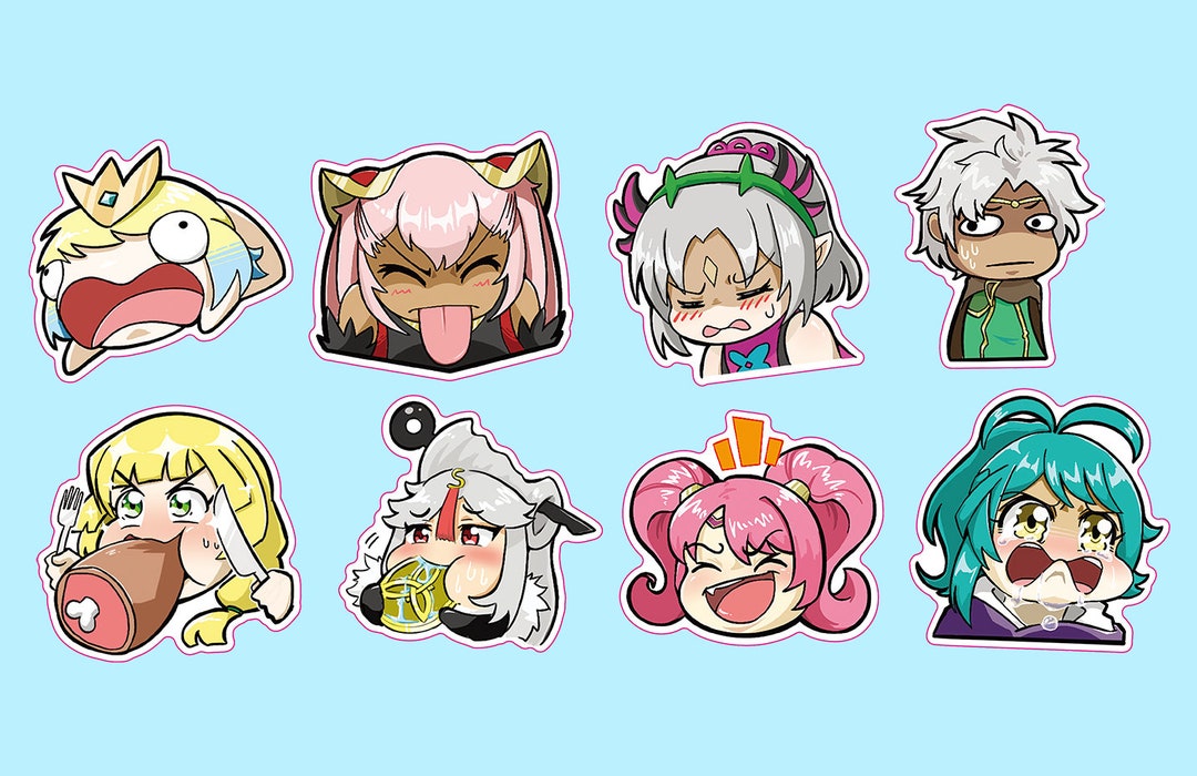 Fire Emblem Derp Vinyl Stickers - Etsy