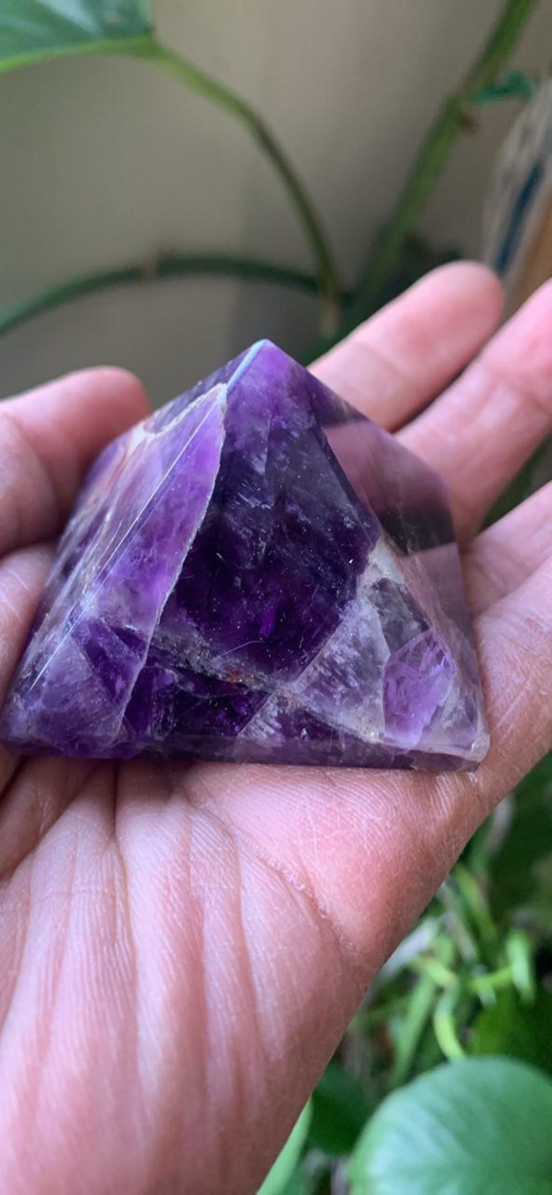 Amethyst Pyramid, 2 X 2 Inch Size, Amethyst Gemstone Pyramid - Etsy