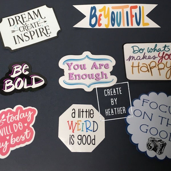 Bold and the Beautiful Stickers - Etsy