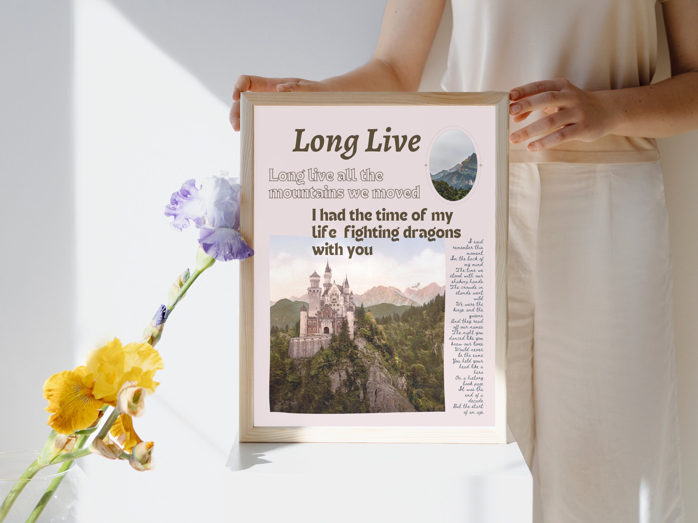 Taylor Swift Long Live Digital Print Swiftie Wall Decor - Etsy