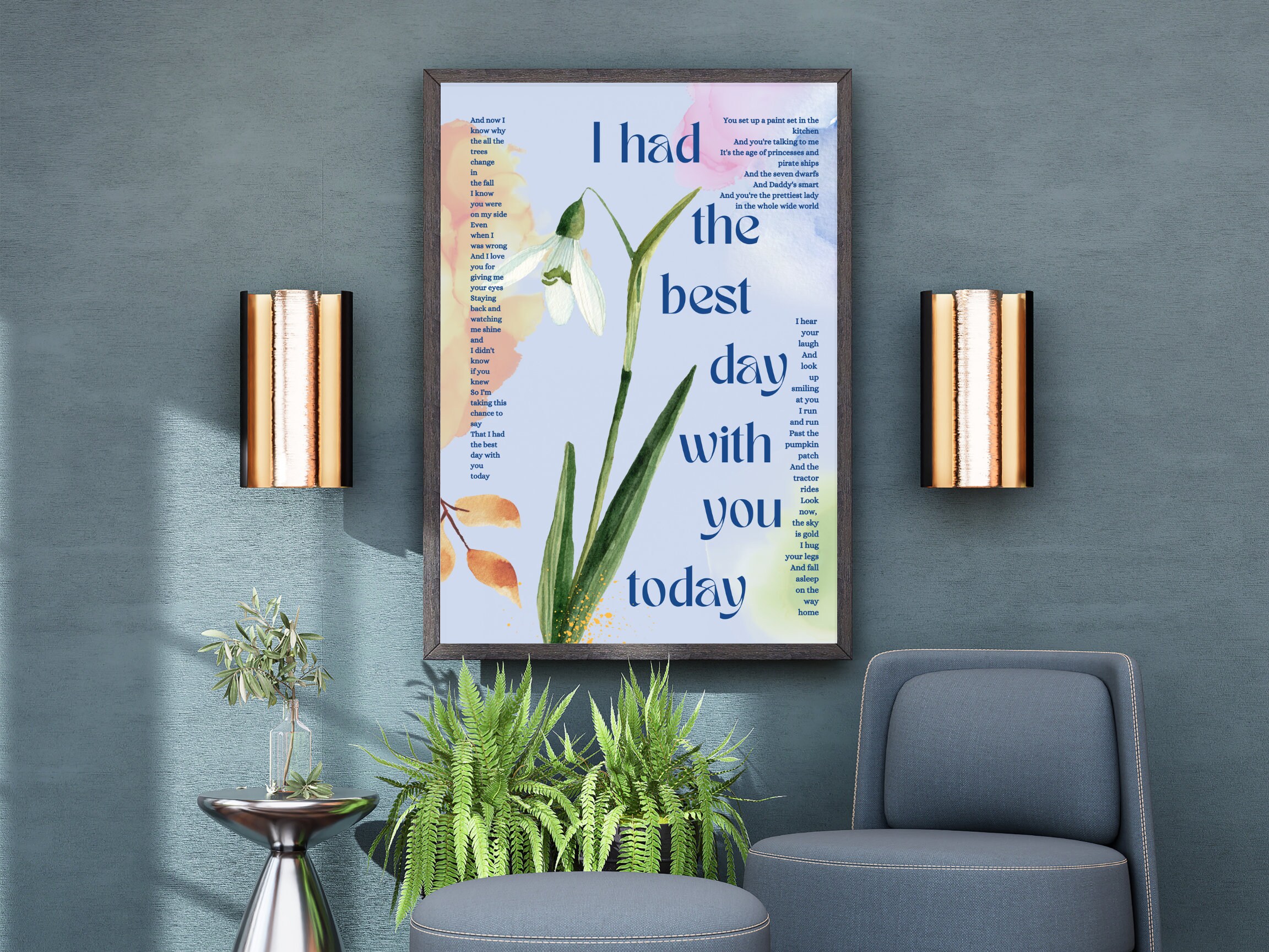The Best Day Printable Poster, Fearless taylors Verison Digital Poster ...