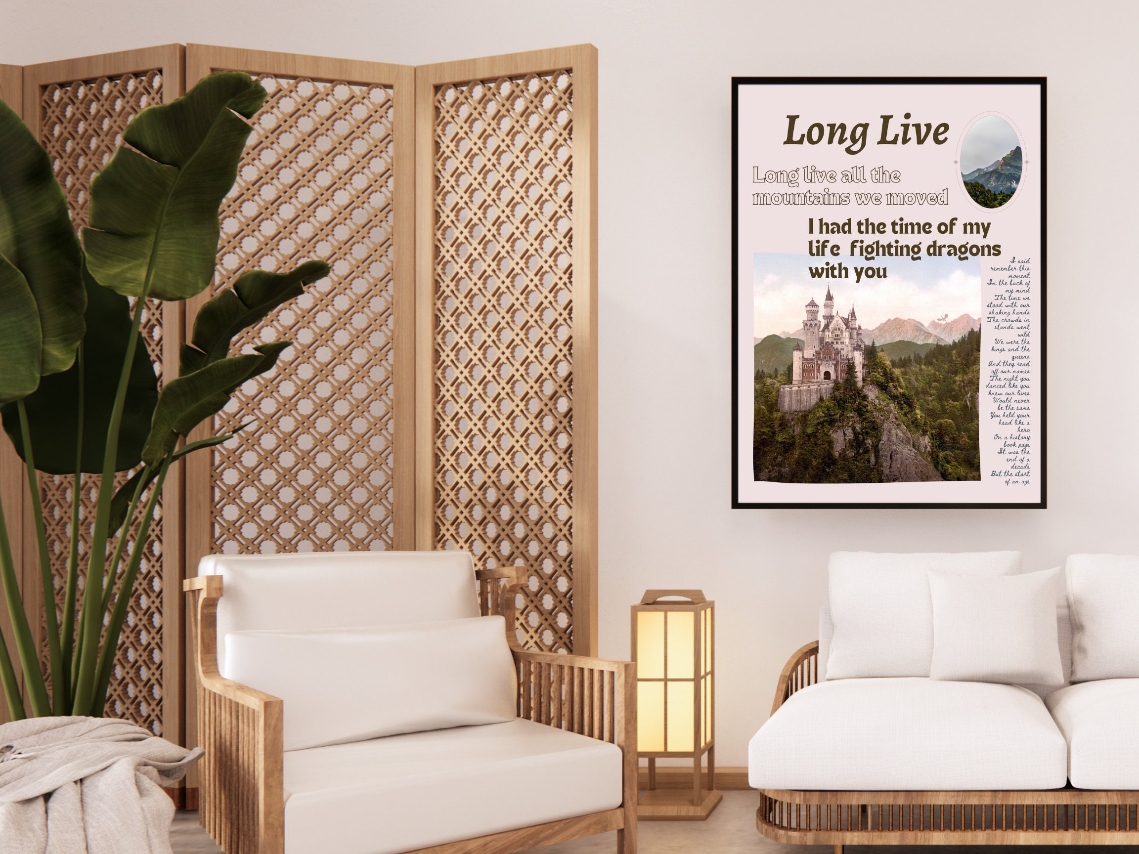 Taylor Swift Long Live Digital Print Swiftie Wall Decor - Etsy