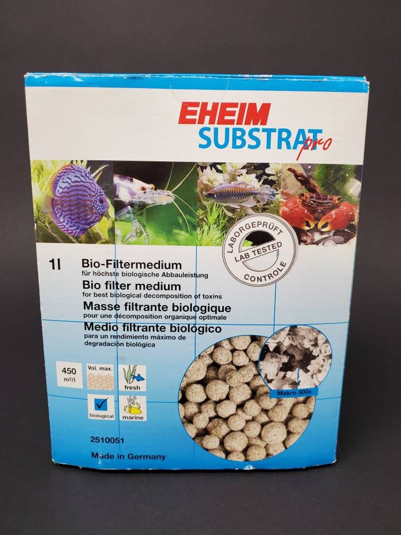 EHEIM Substrate Pro Bio Filter Medium 2510051 for Eheim Mech - Etsy