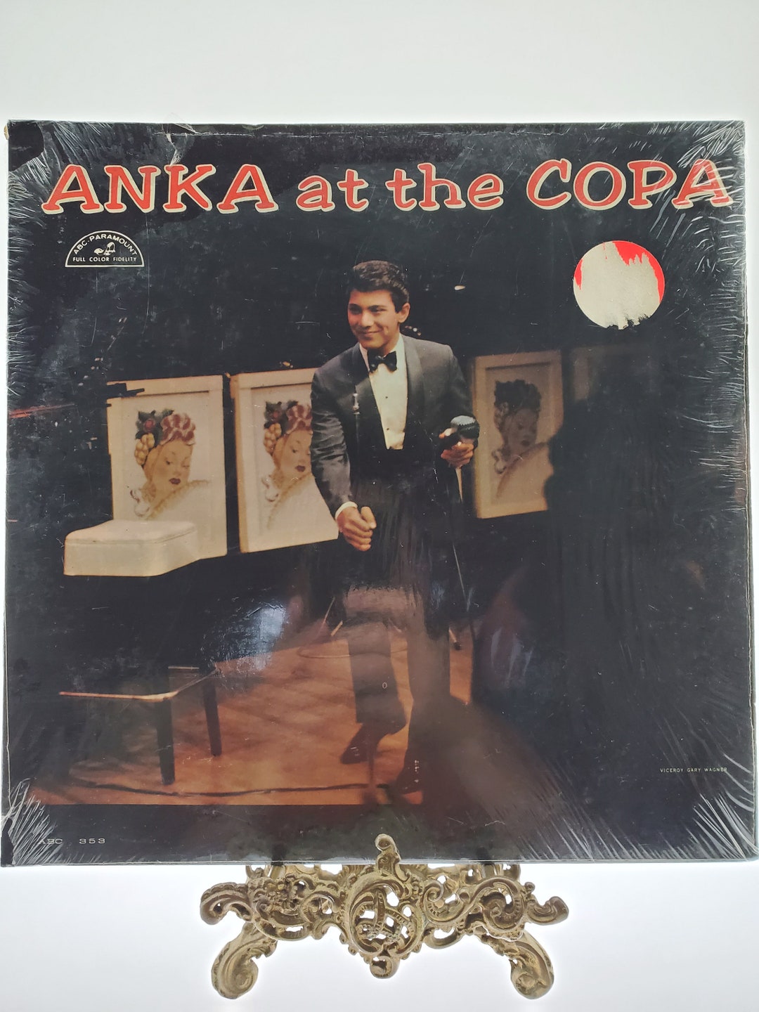 1960 Paul Anka LP Anka at the Copa Mono Vinyl Record Album ABC 353 ABC Paramount Records - Etsy