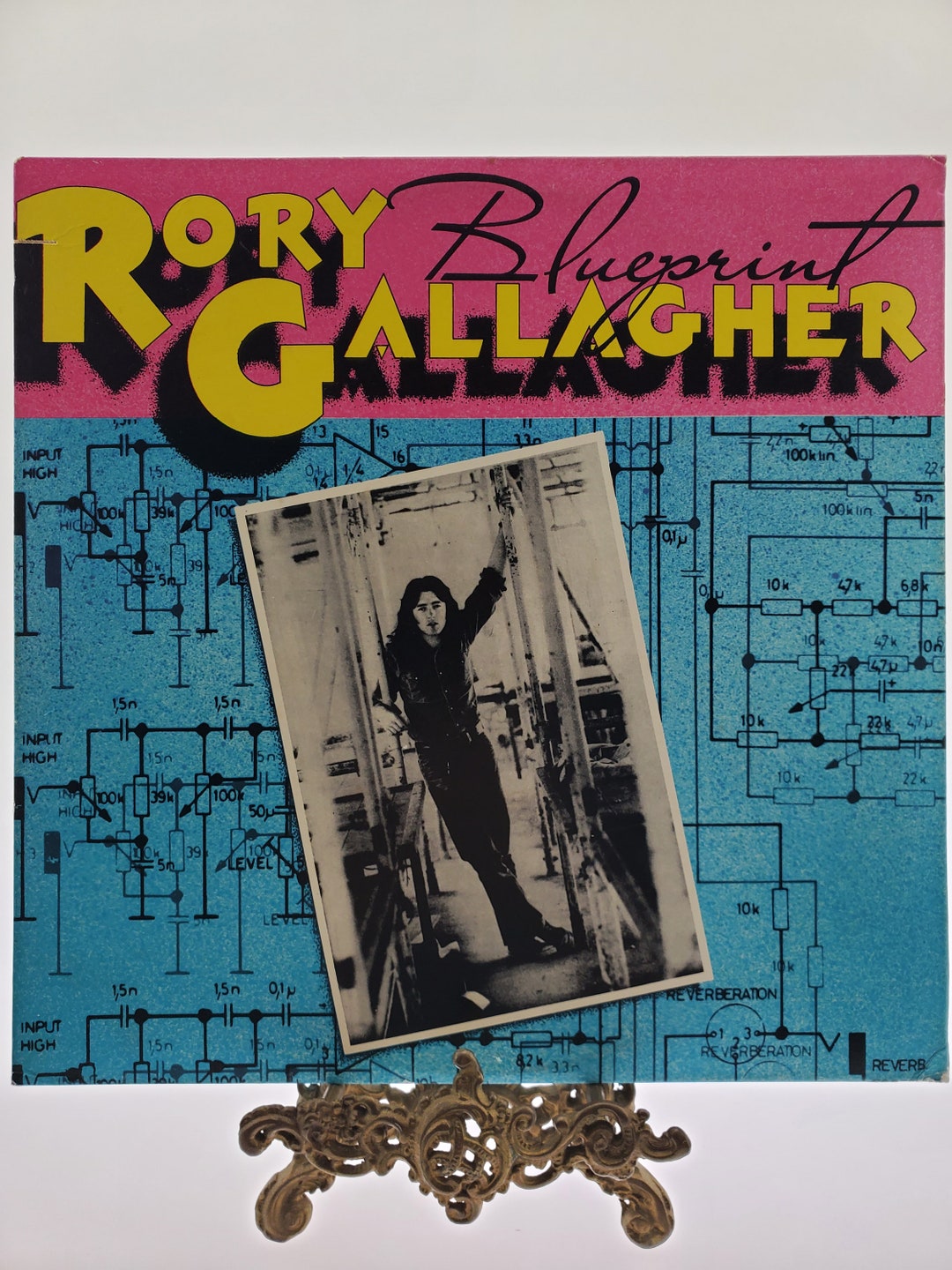 1973 Rory Gallagher LP Blueprint Stereo Vinyl Record Album PD 5522 ...