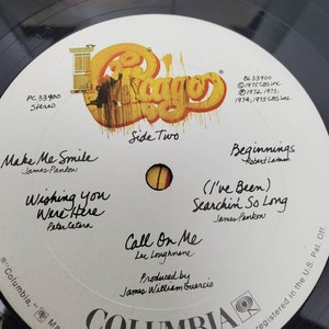 1975 Chicago IX Greatest Hits LP PC 33900 Bl 33900 Cbs Columbia Vinyl ...