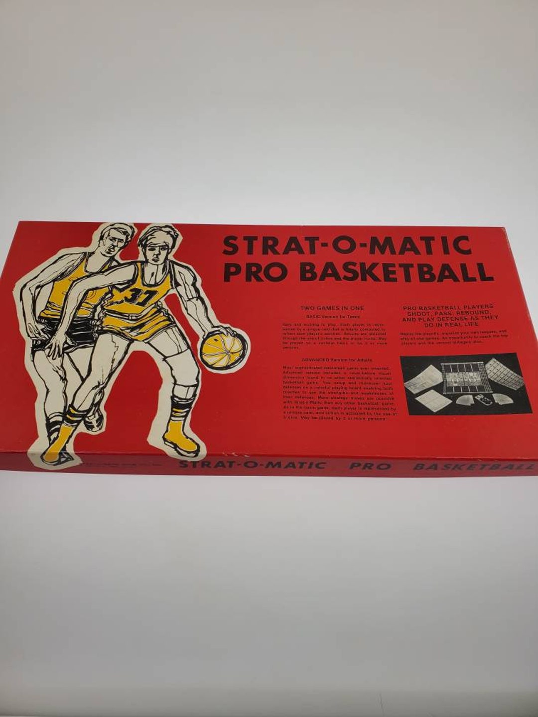 1974 RARE Strat-o-matic Pro Basketball 2 Games in One Board Game - Etsy