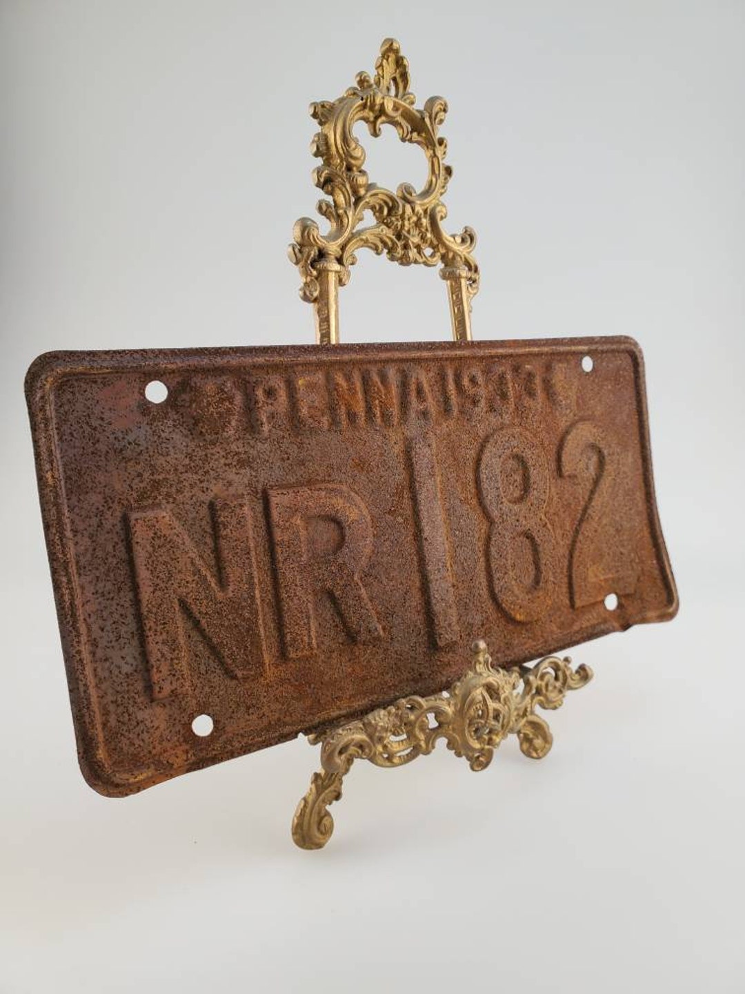 Penna 1933 License Plate, 1933 Pennsylvania Keystone License Plate ...