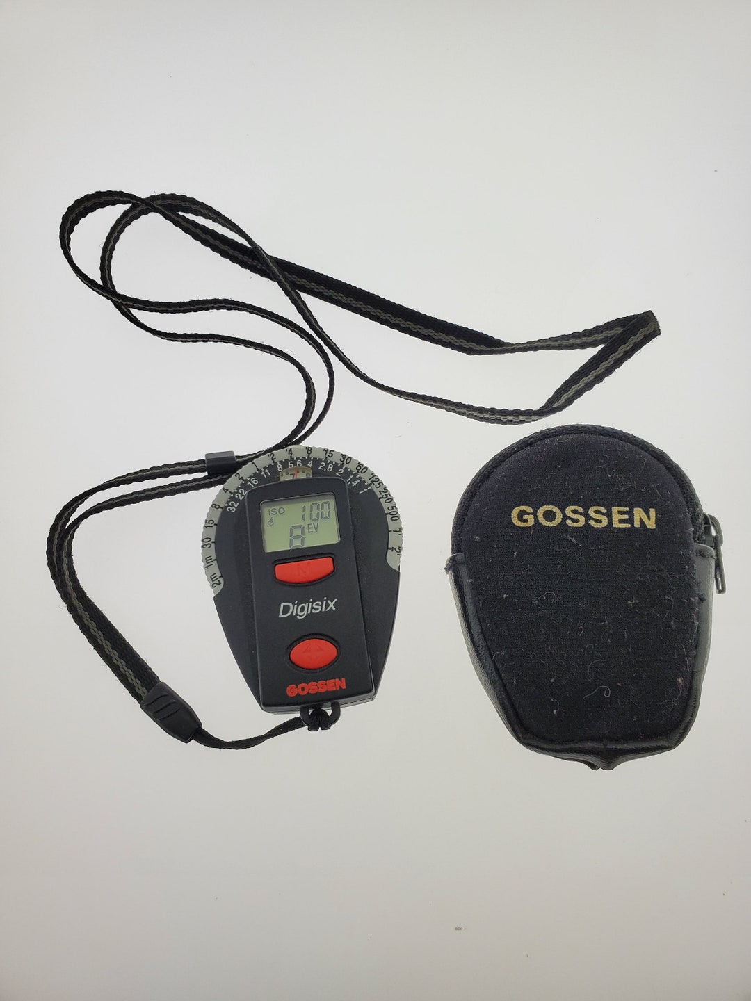2006 Gossen Digisix Photography Light Meter on Lanyard With Soft Case ...
