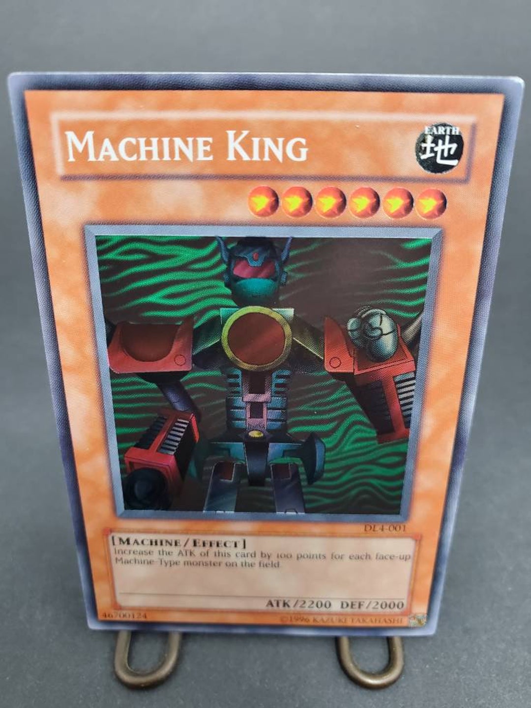 Machine King DL4 001 Yugioh Juego de cartas coleccionables de cartas ...