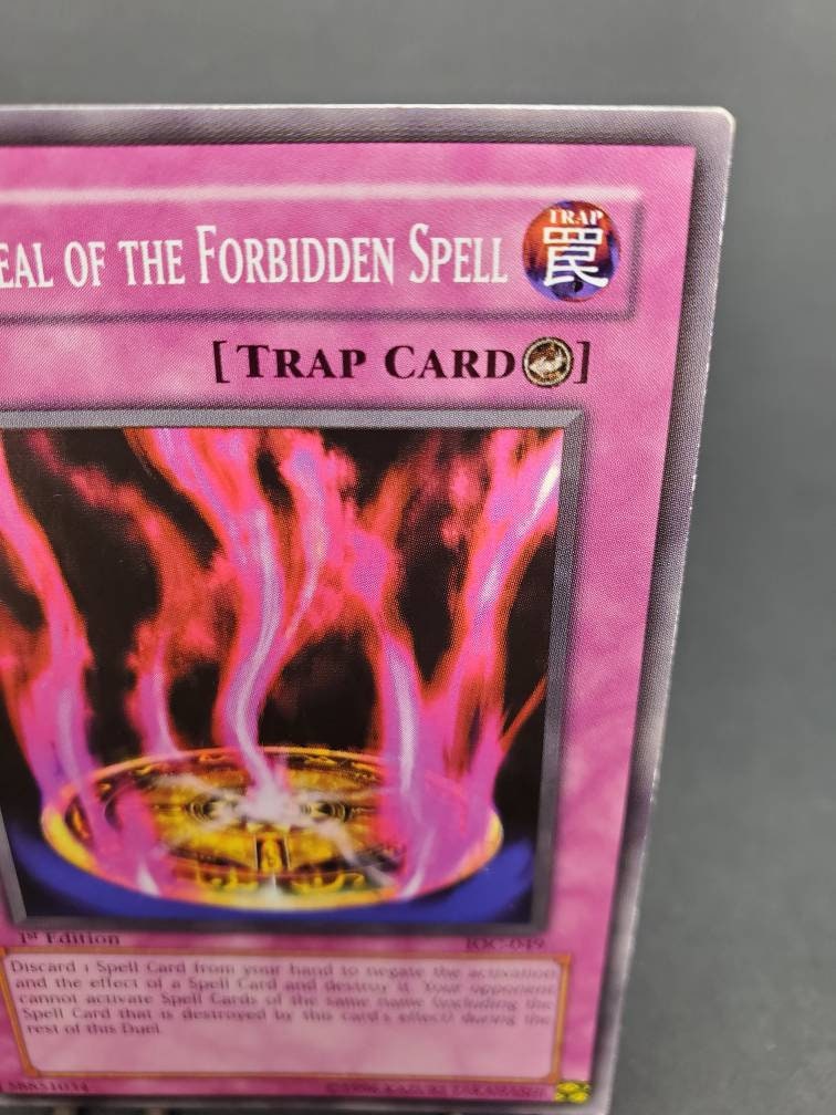 Cursed Seal of the Forbidden Spell IOC 049 Yugioh 1st Edition | Etsy