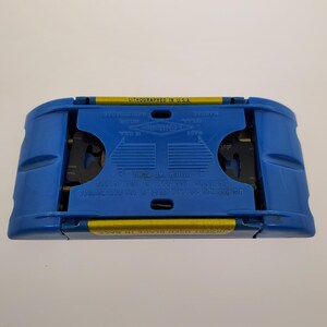 1960's Gillette 20 Pack Dispenser Blue Blades Trade Mark Vintage Razor ...