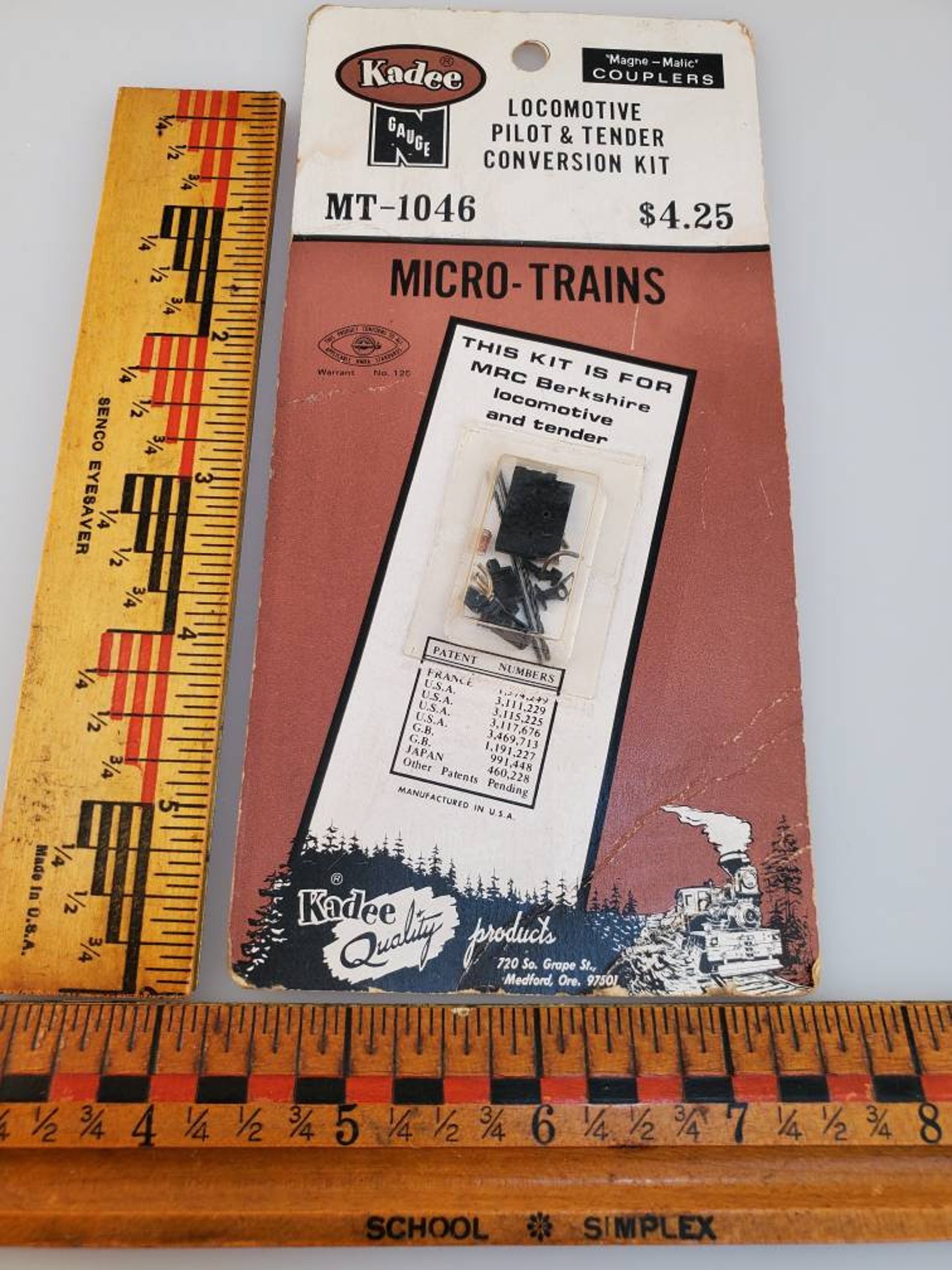 Micro Trains N Gauge Kadee MT-1046 Train Locomotive Pilot & - Etsy