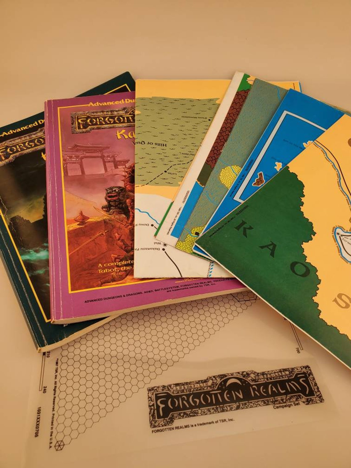 TSR 1032 Forgotten Realms Kara-tur the Eastern Realms 1988 Box | Etsy