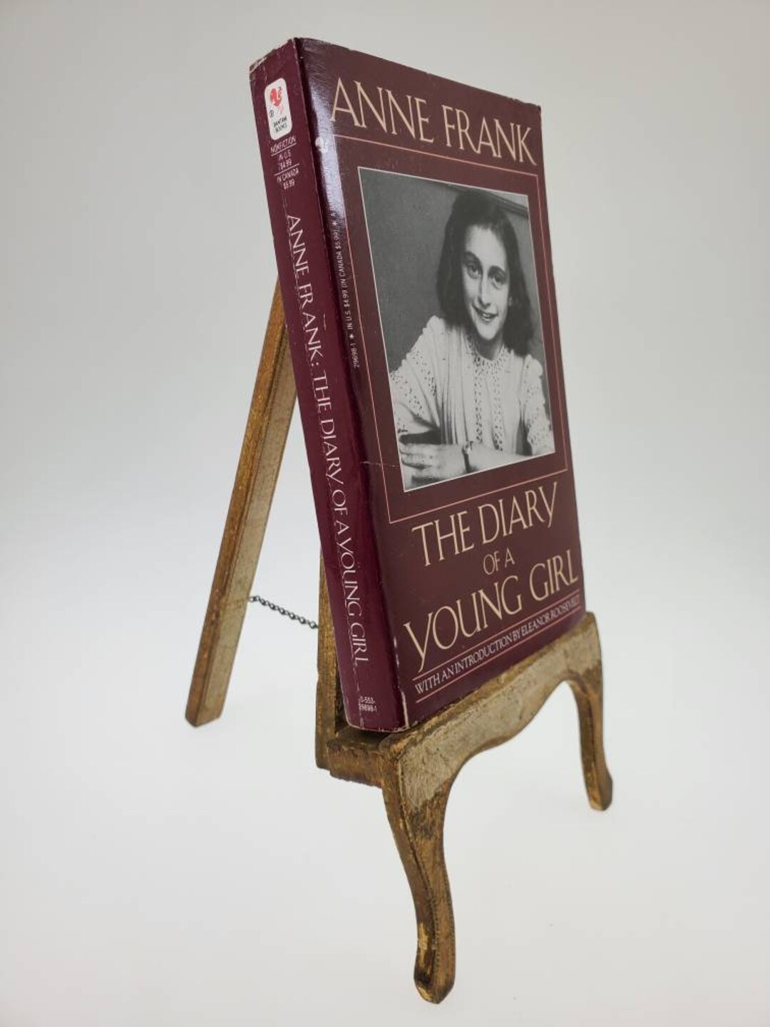 1986 the Diary of a Young Girl Softcover Paperback Book by Anne Frank ...