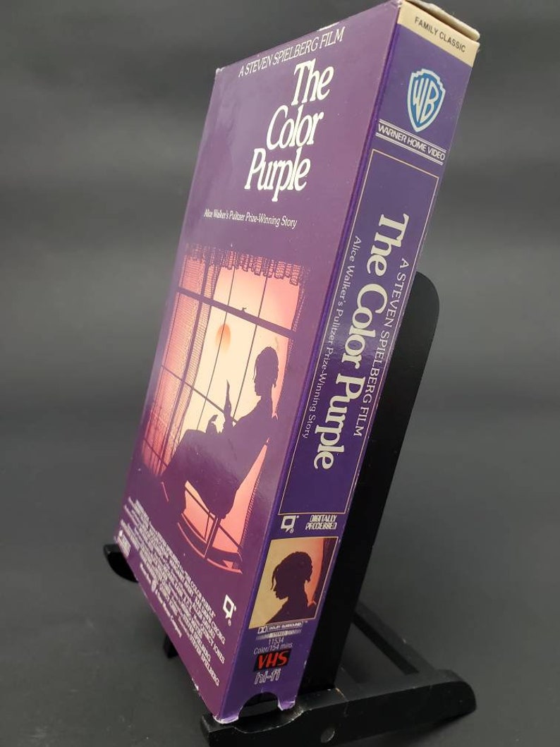 1985 the Color Purple VHS VCR Tape Steven Spielberg Amblin | Etsy