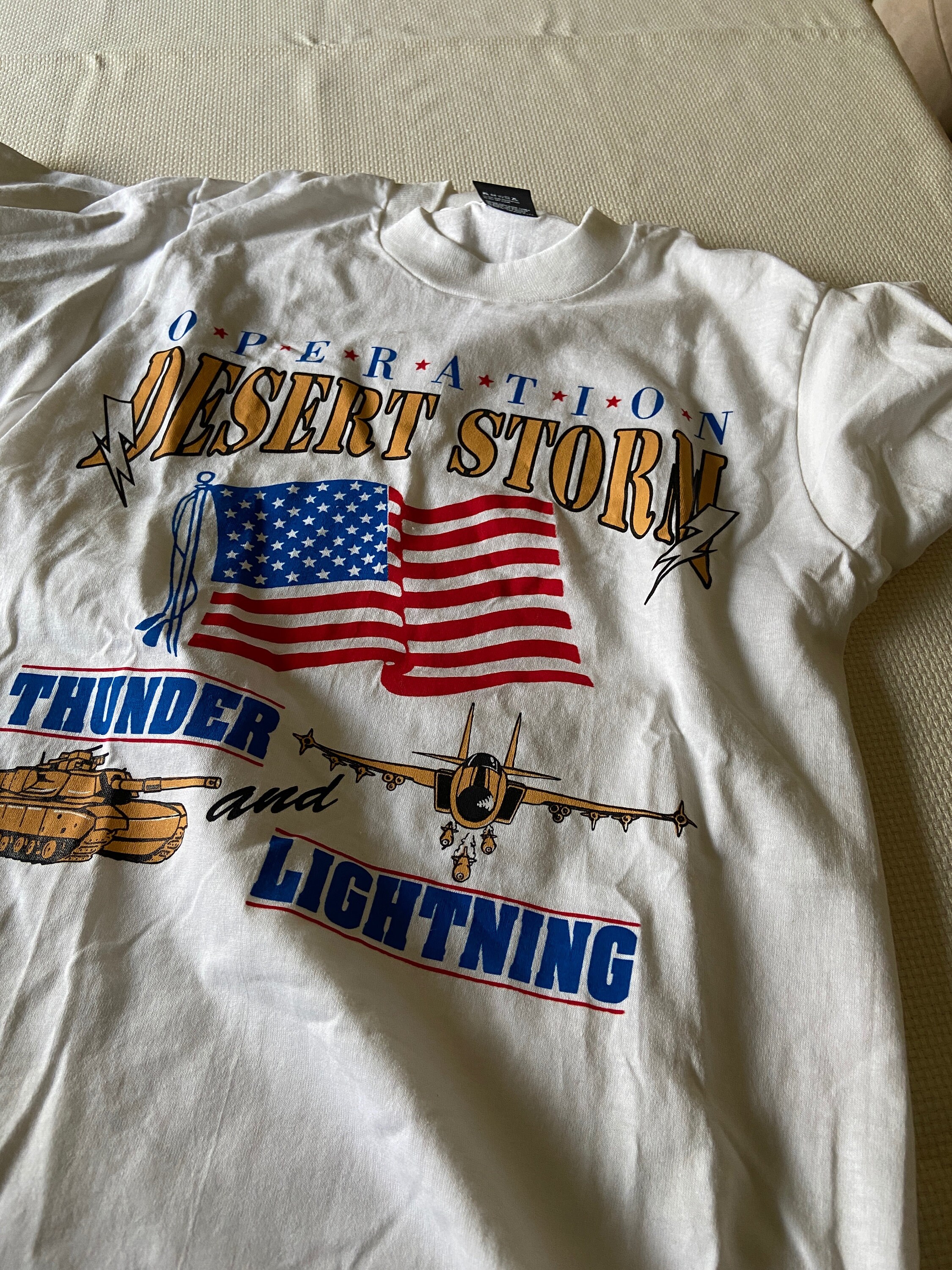 S 1990s Operation Desert Storm T Shirt USA Patriotic T - Etsy
