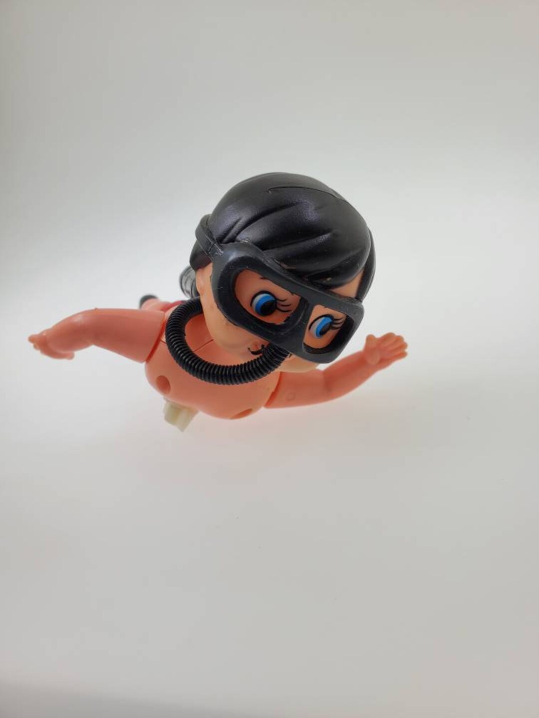 For Restoration 1960s Windup Scuba Diving Boy Made in Hong Kong Bathtub ...