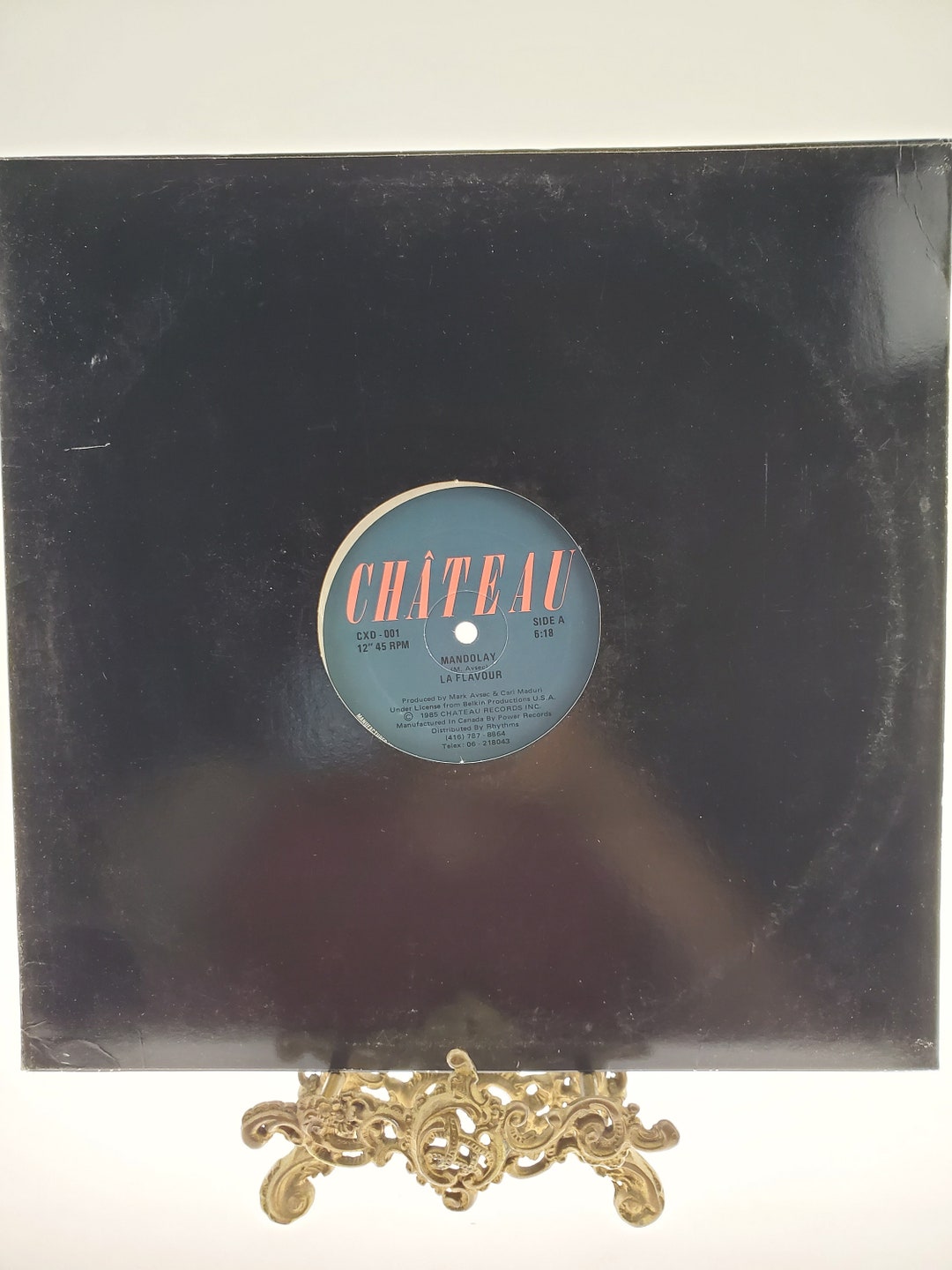 1985 La Flavour Single Mandolay Stereo Vinyl Record Album CXD 001 ...