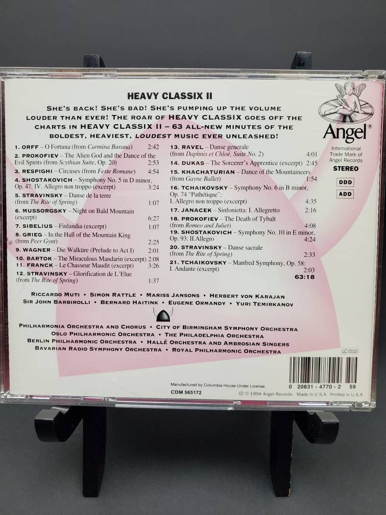 1994 Heavy Classix Vol 2 Klassik Mit Dem Schwerte Dirigiert | Etsy