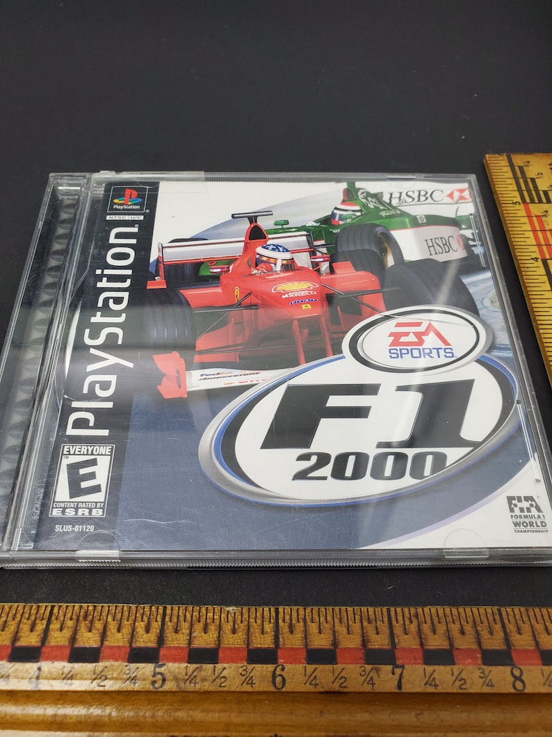 Playstation 1 F1 2000 Formula Racing Sony Playstation One PS1 | Etsy