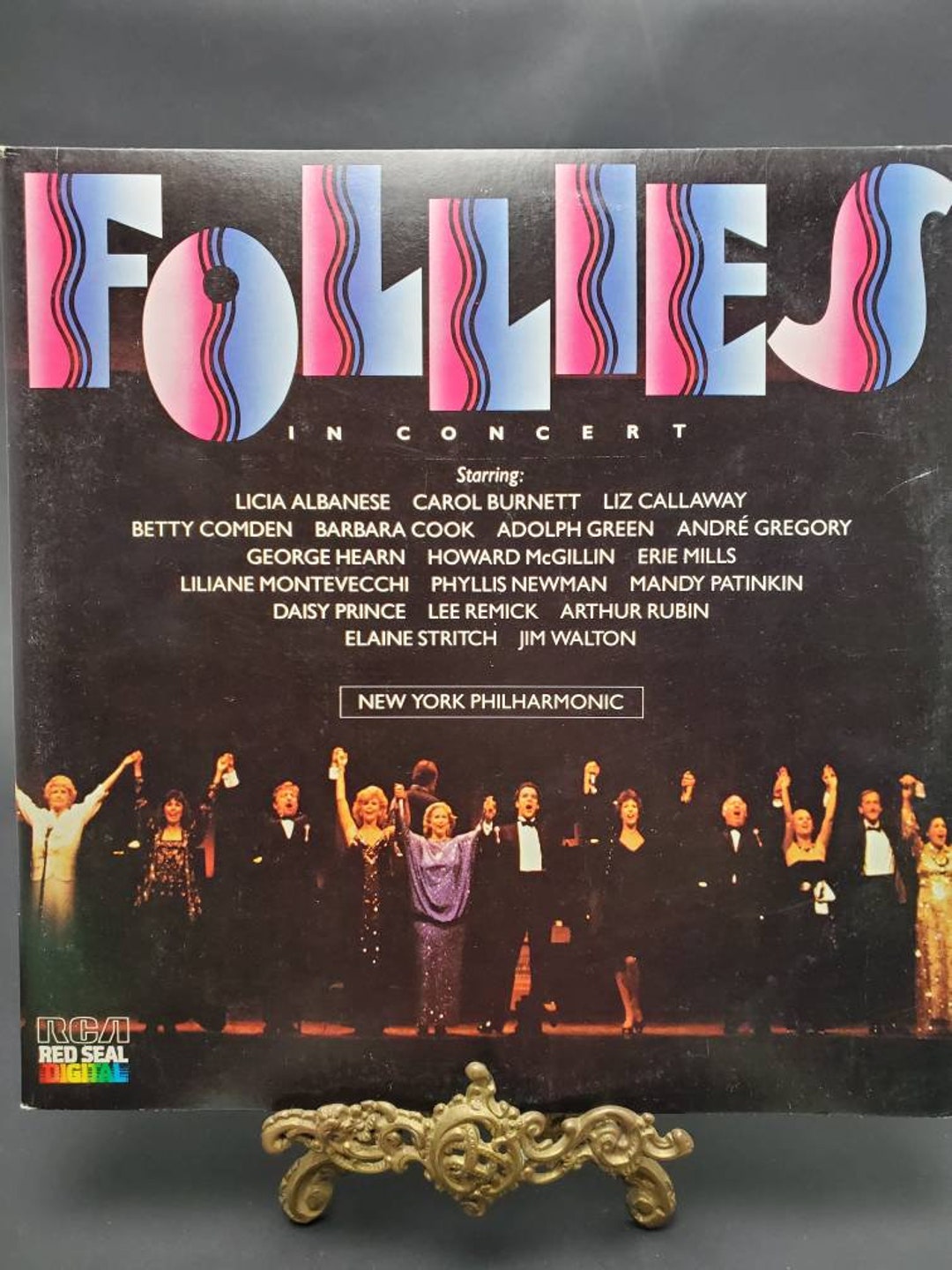 1985 Follies in Concert at Avery Fisher Hall Double Album LP HBC2-7128 ...