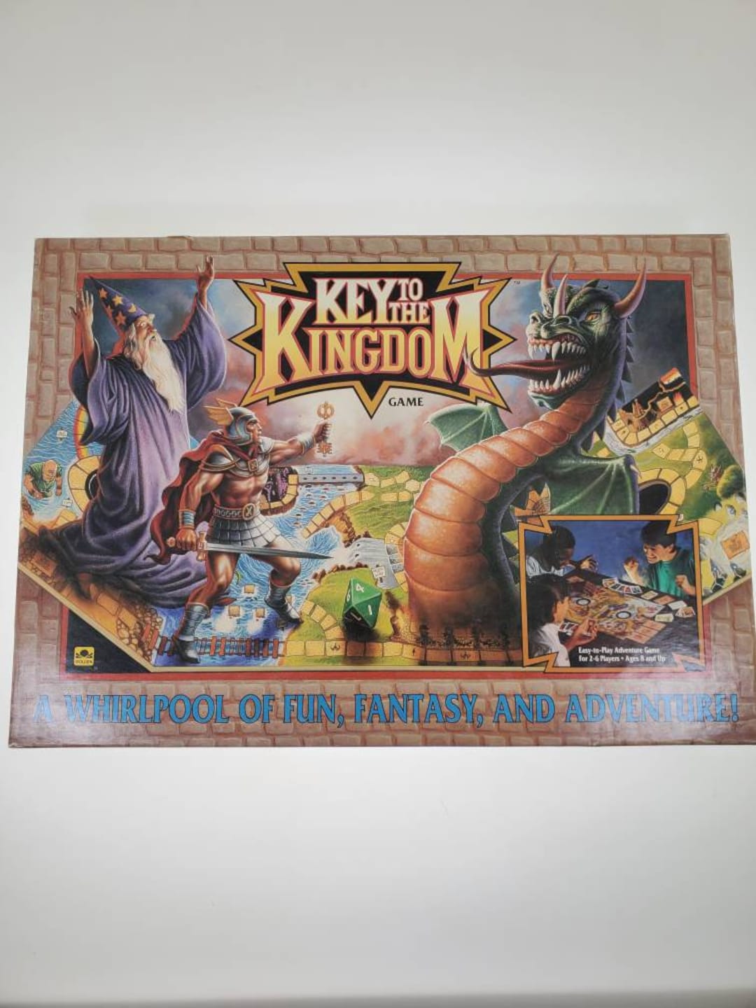 1992 Key to the Kingdom Board Game Golden 5060 Waddington Games - Etsy