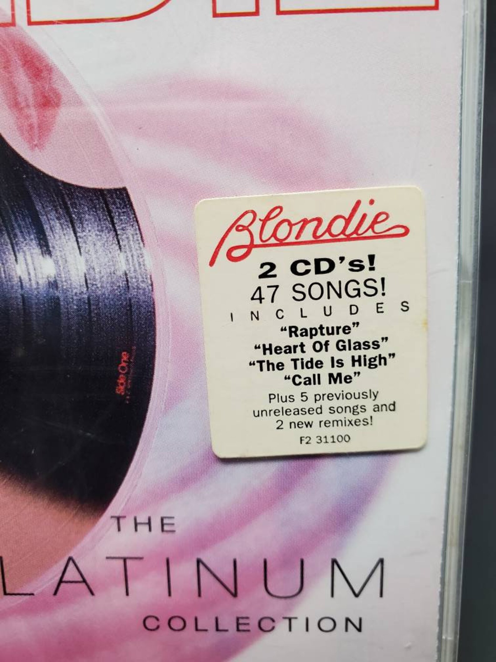 1994 Blondie the Platinum Collection Double CD Compact Disc - Etsy