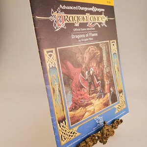 TSR 9132 Dragon Lance 1984 Dragons of Flame Advanced Dungeons and ...