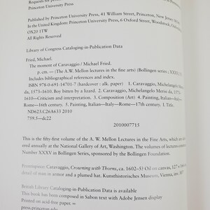 2010 Michelangelo Merisi Da Caravaggio the Moment of Caravaggio ...