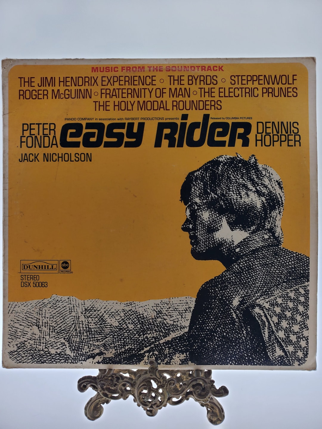 1969 Easy Rider Motion Picture LP Music From the Soundtrack Stereo ...