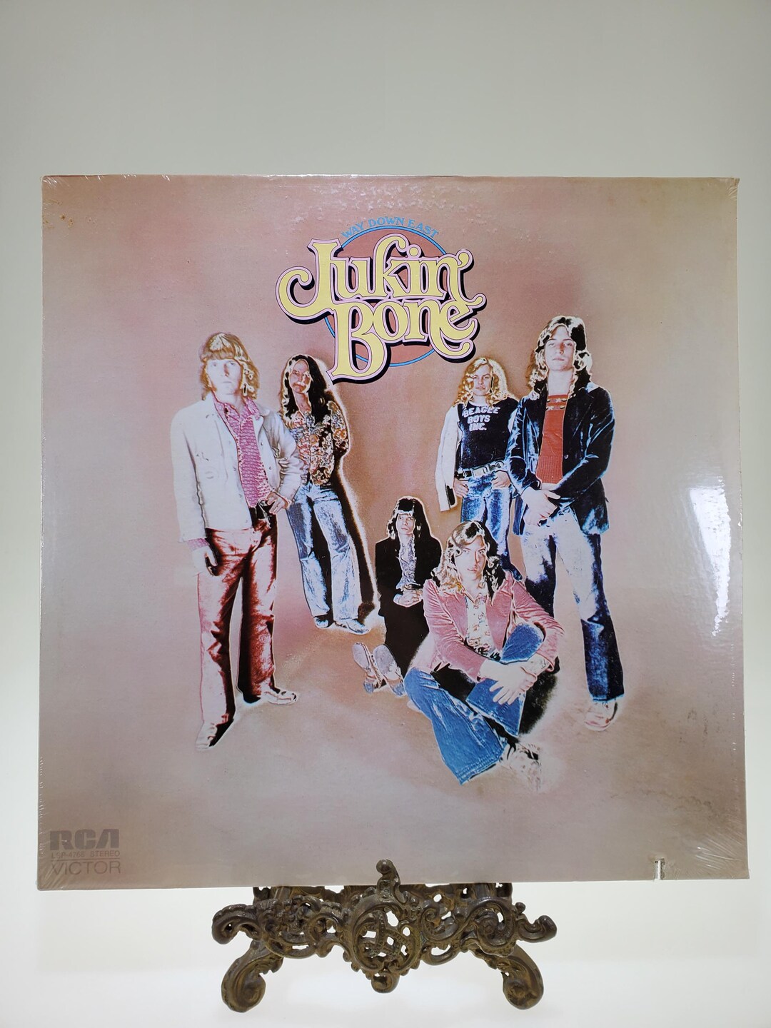 Rare in Shrink 1972 Jukin' Bone LP Way Down East Stereo Vinyl Record ...