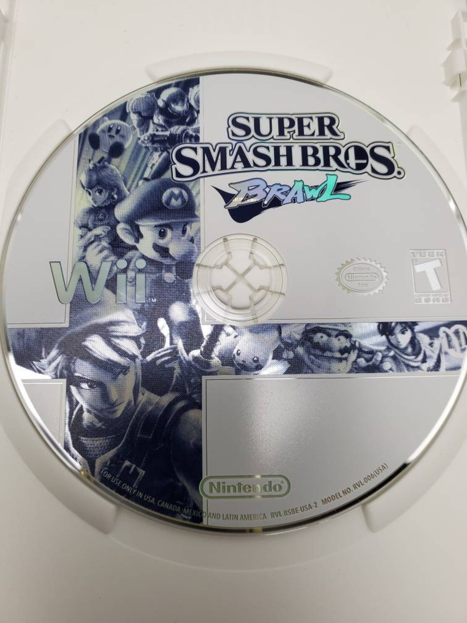 Super Smash Bros Brawl Nintendo Wii CD Video Game ISBN 0 45496 - Etsy UK
