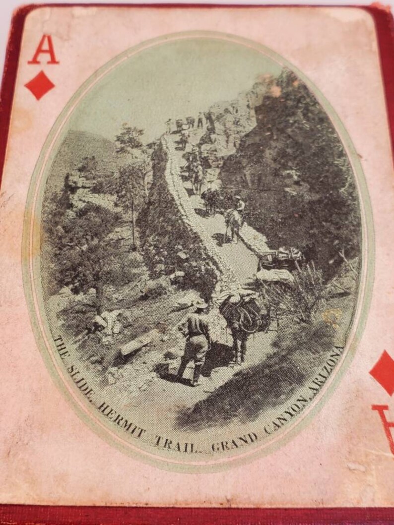 Late 1800's Deck of 52 Playing Cards Fred Harvey the Great - Etsy